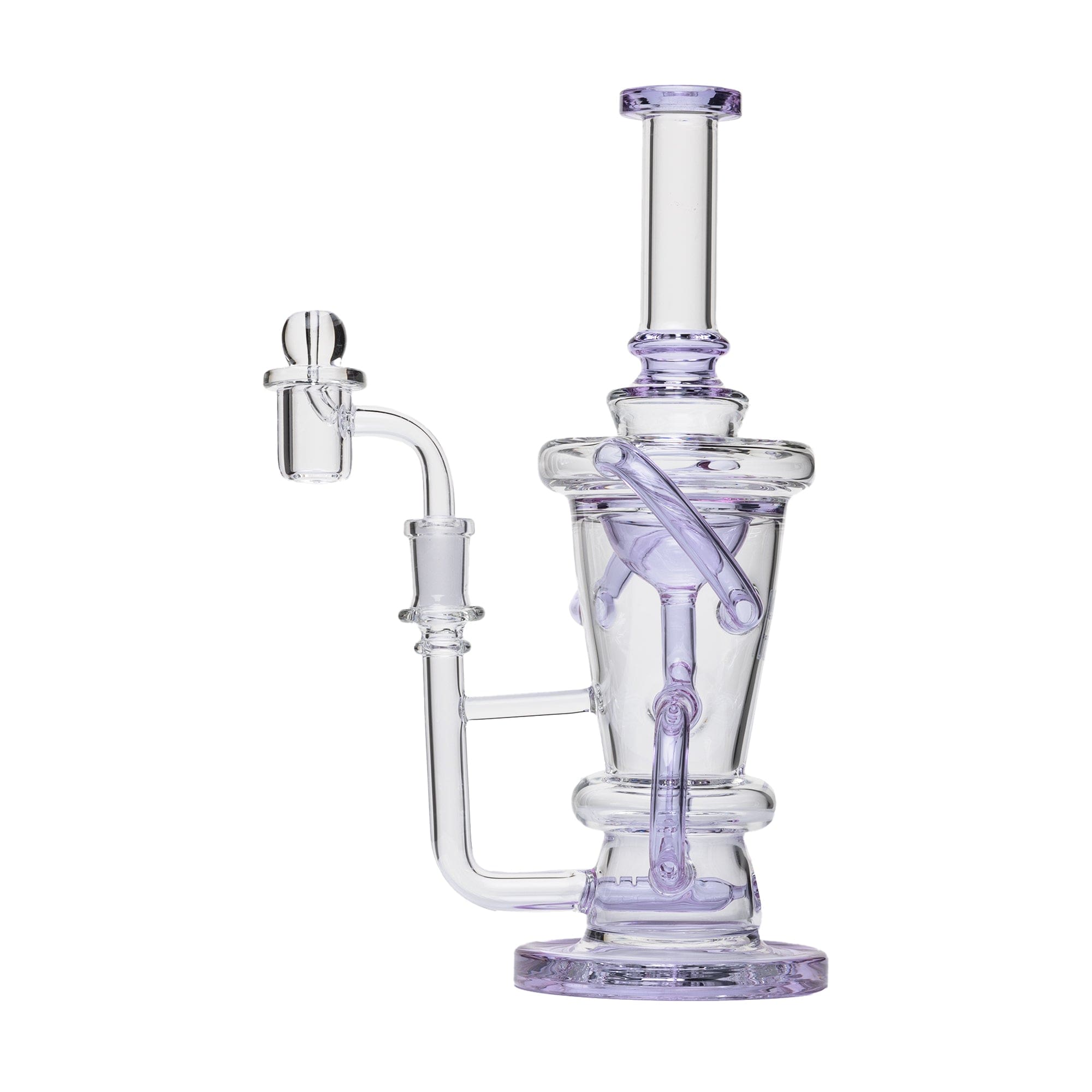Buy Human Grade Straight Recycler Glass Water Pipe | Haze Smoke Shop ...
